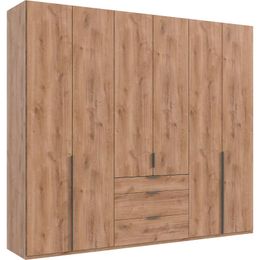 wimex Kleiderschrank &raquo;New York&laquo; wahlweise 208 oder 236cm hoch braun B/H/T: 270cm x 236cm x 58cm, Schubladen: 3 Stk. T&uuml;ren: 6 Stk.