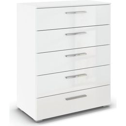 Rauch Schubkastenkommode &raquo;Highboard Sideboard Kommode MONTCLAR Frontauswahl Dekor/Hochglanz/Glas&laquo; in 2 Breiten: 40 oder 80 cm / H&ouml;he 100 cm, inkl. 