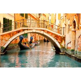 papermoon Fototapete &raquo;Venice&laquo; glatt bunt Vlies B/L: 5m x 2,8m, Bahnen: 10 Stk.