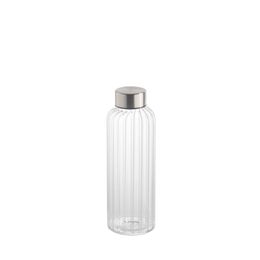 APS Trinkflasche &raquo;EVERLINE&laquo; Schraubverschluss, aus 18/8 Edelstahl transparent Edelstahl, Glas 40ml