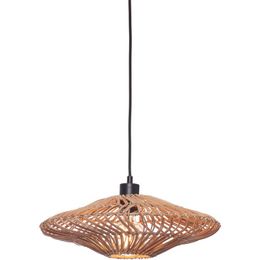GOOD&MOJO H&auml;ngeleuchte &raquo;ZANZIBAR&laquo; E27 1 Stk. braun 1, &Oslash; 40cm H: 12cm, 1 Stk.