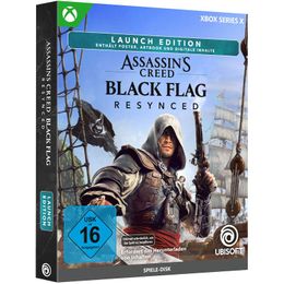 Ubisoft Spielesoftware &raquo;Assassin&rsquo;s Creed Black Flag Resynced - Launch Edition&laquo; Xbox Series X blau EXKLUSIVE NEUE INHALTE &ndash; NOCH MEHR ABENTEUER