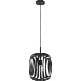 Eglo Pendelleuchte &raquo;H&auml;ngeleuchte ROMAZZINA, exkl. E27, Stahl, Pendellampe&laquo; E27 Esszimmerlampe, 110x32,5 cm (HxD), 1-flammig, modern, minimalistisch 