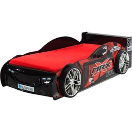 Vipack Kinderbett Made in Europe, Jugendbett wei&szlig; Liegefl&auml;che L&auml;nge B: 200cm x 90cm, Kunstleder