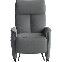 Sit & More sit&more TV-Sessel &raquo;Cremona Comfort&laquo; wahlweise manuell oder elektrischer Funktion mit Akku grau 98% Polyester, 2% Polyamid Flachgewebe, Ergonomie S1,