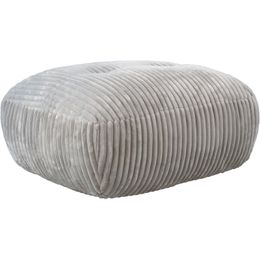 Trendmanufaktur Hocker &raquo;Be Fluffy: Weicher Breitcord Bezugsstoff, perfekte Erg&auml;nzung zur Serie&laquo; Polsterhocker mit softem Sitzkomfort, moderner breiter