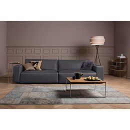 Musterring Big-Sofa &raquo;LUCIA Mega Sofa, zeitlos, bequem, Breite 292cm, Kontrastn&auml;hte&laquo; in vielen Qualit&auml;ten und 4 unterschiedlichen N&auml;hten, 3-Sitzer schwarz 