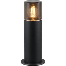 Trio Leuchten Au&szlig;en-Stehlampe &raquo;HOOSIC, Outdoor Wegeleuchte &Oslash; 12cm, exkl 1x E27 max 28W&laquo; E27 1 Stk. warmwei&szlig; - kaltwei&szlig; Garten Stehleuchte IP44 mit 