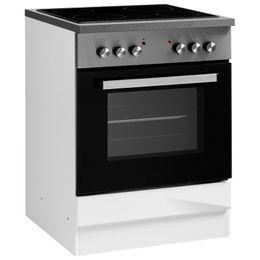 KOCHSTATION Herdumbauschrank &raquo;KS-Trient&laquo; 60 cm breit wei&szlig; wei&szlig;, B/H/T: 60cm x 85cm x 60cm