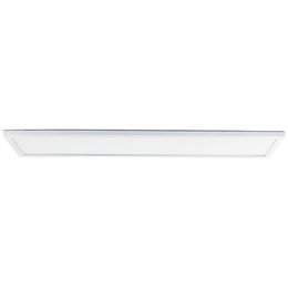 BRELIGHT LED Panel &raquo;Sorell&laquo; 1 Stk. warmwei&szlig; - kaltwei&szlig; 96 x 25 cm, 3000 lm, 3000-6500 K, dimmbar, IP44, Fernbedienung wei&szlig; H: 4cm, 1 Stk.