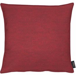 Apelt Dekokissen &raquo;Morris&laquo; Kissenh&uuml;lle mit F&uuml;llung, 1 St&uuml;ck rot Kunstfaser, Polyester B/L: 45cm x 45cm, 1 Stk.
