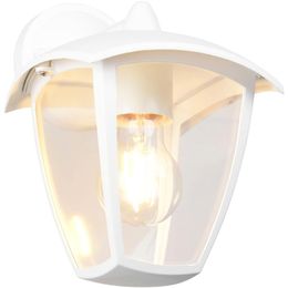 Trio Leuchten Au&szlig;en-Wandleuchte &raquo;VENTA, Laterne Hauswand Fassadenbeleuchtung, exkl 1x E27 max 10W, IP44&laquo; E27 1 Stk. warmwei&szlig; - kaltwei&szlig; Wandlampe 