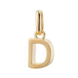 Firetti Damen Kettenanh&auml;nger &raquo;Schmuck Geschenk Gold 333 Halsschmuck Anh&auml;nger Buchstabe Alphabet&laquo; gold D, Gelbgold 333, 0,83 g