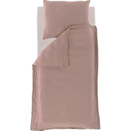 Tr&auml;umeland Kinderbettw&auml;sche &raquo;Bio-Baumwolle&laquo; 2 Stk. GOTS zertifiziert - Bio-Baumwolle rosa Musselin, Obermaterial: 100% Baumwolle B/L: 135cm x 200cm, 1 Stk., 1 