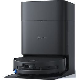 Ecovacs Ecovacs Nass-Trocken-Saugroboter &raquo;DEEBOT T80S OMNI (Black), OZMO ROLLER 2.0 Wischtechnologie,&laquo; 24.800 Pa Saugleistung, Triple Lift 10 mm 