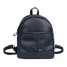 Gabor Damen Rucksack &raquo;Lenea&laquo; aus recyceltem Polyurethan mit dekorativen Ziern&auml;hten B/H/T: 26cm x 31cm x 9,5cm