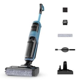 Rowenta Nass-Trocken-Sauger &raquo; X-Clean 2, Saugen und Wischen, LED-Display, ECO- und MAX-Modi,&laquo; selbstreinigend, selbstfahrende Walze, geeignet f&uuml;r Hartb&ouml;den, 