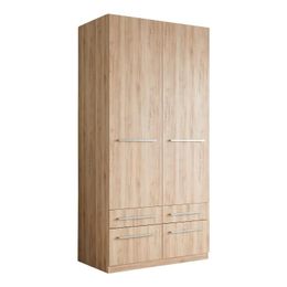 Priess Kleiderschrank &raquo;Schrank Garderobe W&auml;scheschrank Barcelona in 5 Breiten&laquo; viel Stauraum, ger&auml;umige Schubk&auml;sten, mit Spiegel, MADE IN GERMANY 