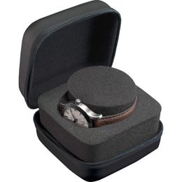Boxy Damen Uhrenetui &raquo;324185&laquo; Uhrenaufbewahrung, Reiseetui f&uuml;r Uhren, &Oslash; Uhr max. 55 mm grau Einheitsgr&ouml;&szlig;e