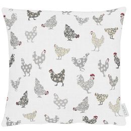 Apelt Dekokissen &raquo;6710&laquo; grau Baumwolle, Polyester B/L: 39cm x 39cm, 1 Stk.