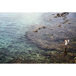 ARCHITECTS PAPER Fototapete &raquo;Surfer in Bali&laquo; Vlies, Wand, Schr&auml;ge bunt Vlies B/L: 4m x 2,7m