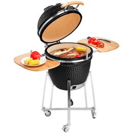 Buschbeck Keramikgrill &raquo;Kamado&laquo; BxTxH: 130x72x121 cm schwarz B/H/T: 130cm x 72cm