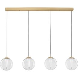 NOVA LUCE Pendelleuchte &raquo;GALEO&laquo; LED-Modul 1 Stk. Warmwei&szlig; 4, H: 179cm, 1 Stk.