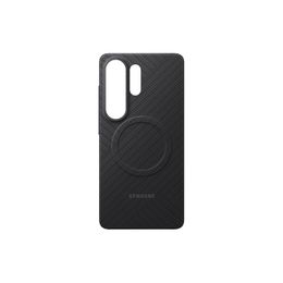 Samsung Handyh&uuml;lle &raquo;Carbon Magnet Case f&uuml;r Galaxy S26 Ultra&laquo; Smartphones Backcover, Schutzh&uuml;lle, Handyschutzh&uuml;lle, Case, Schutzcase, sto&szlig;fest schwarz Aramid, 