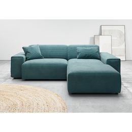 Home Affaire Ecksofa &raquo;Glimminge L-Form auch in Breitcord, Feincord + Easy care-Bezug,&laquo; Breite 234, Zierkissen blau 12% Polyacryl, 88% Polyester B/H/T:
