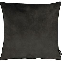 Apelt Dekokissen &raquo;Ruby&laquo; Kissenh&uuml;lle ohne F&uuml;llung, 1 St&uuml;ck grau Polyester B/L: 46cm x 46cm, 1 Stk.