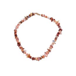 Firetti Damen Collier &raquo;Schmuck Geschenk Halsschmuck Halskette Edelstein Farbstein Opal&laquo; Made in Germany - mit Opal gold Messing Nylon, L: 47