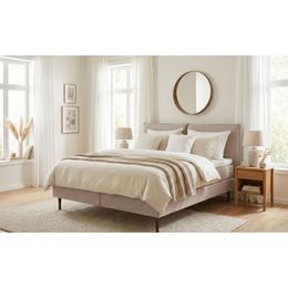 LeGer Home by Lena Gercke Bett &raquo;ERIK Boxbett mit Bonnell-/Taschen-Federkernmatratze, Breite 160/180cm&laquo; wahlweise H&auml;rtegrad der Matratze H2/H3/H4, 