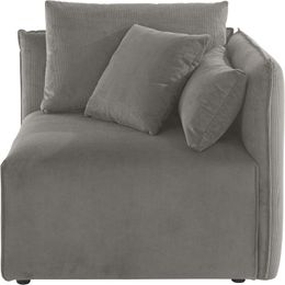 OTTO home Sofa-Eckelement &raquo;N&ouml;re&laquo; Modul - zum Zusammenstellen; in vielen Bezugsqualit&auml;ten und Farben grau 92% Polyester, 8% Polyamid Samtcord