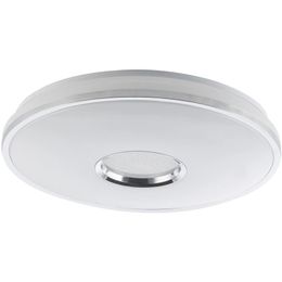 Globo LIGHTING LED Deckenleuchte &raquo;RENA&laquo; LED-Modul 1 Stk. warmwei&szlig; - kaltwei&szlig; Deckenlampe, Wohnzimmer, Schlafzimmer, &oslash;49cm wei&szlig; 1 Stk.