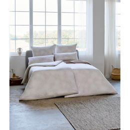 Estella Bettw&auml;sche &raquo;PIPPA&laquo; 2 Stk. ABSOLUT B&Uuml;GELFREI beige Mako-Interlock-Jersey, Obermaterial: 100% Baumwolle B/L: 155cm x 220cm, 1 Stk., 1 Stk., Mako-