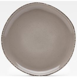 Van Well Dessertteller &raquo;Urban, Teller 20 cm, 6 St&uuml;ck&laquo; Teller Set, sp&uuml;lmaschinen- und mikrowellengeeignet braun Steinzeug 20cm