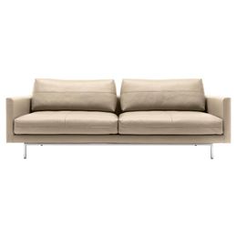 Creation BY ROLF BENZ 4-Sitzer &raquo;CR.414, Designsofa, Loungesofa&laquo; Wahlweise aus Leder oder Chenille beige B/H/T: 240cm x 91cm x 106cm, Leder OSKAR