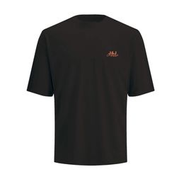 Jack & Jones Jack & Jones T-Shirt 'JORBrink' Herren Gr&ouml;&szlig;e XXL orange / schwarz