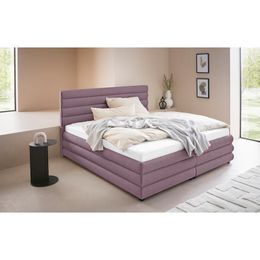 LeGer Home by Lena Gercke Polsterbett &raquo;Maylis&laquo; wahlweise mit und ohne Matratze und Lattenrost, auch in 200cm Breite rosa 100% Polyester Liegefl&auml;che 