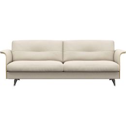 FLEXLUX 3-Sitzer &raquo;Glow Designsofa, bequem und komfortabel durch hochwertigen Sitzaufbau&laquo; Skandinavisches Design, hochwertige Verarbeitung, Armlehne 