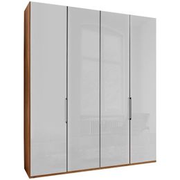 Wiemann Kleiderschrank &raquo;Monaco, Made in Germany, edle Glasfront, in verschiedenen Farben,&laquo; hochwertige Beschl&auml;gen inkl. D&auml;mpfung braun Floatglas, 