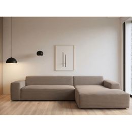 WERK2 Ecksofa &raquo;Zeus-XL, B/T: 311/210 cm, Mega-Sofa mit gro&szlig;er Sitztiefe, modern&laquo; Curvy Trend Garnitur mit urbaner Optik, bequem, Big-Sofa, L-Form 