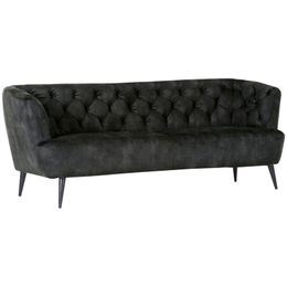 GUTMANN FACTORY K&uuml;chensofa &raquo;Kelly&laquo; gr&uuml;n 100% Polyester B/H/T: 210cm x 83cm x 70cm, Veloursstoff