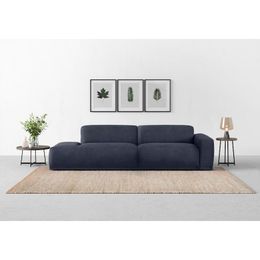 Trendmanufaktur Big-Sofa &raquo;Braga, mit hochwertigem Kaltschaum, Megasofa, in Cord erh&auml;ltlich&laquo; modernes Big-Sofa, Couch mit hohem Sitzkomfort, 277/72/107