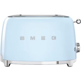 Smeg Toaster &raquo;TSF01PBEU&laquo; 2 kurze Schlitze f&uuml;r 2 Scheiben 950 W blau Einheitsgr&ouml;&szlig;e Toaster