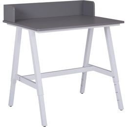 Inter Link Schreibtisch &raquo;Emmelie, h&ouml;henverstellbar, ergonomisch, Homeoffice, Kinderschreibtisch&laquo; 1 Stk. tlg. f&uuml;r Jugendliche & Kinder, modern, BxTxH: 80 x 60 x 