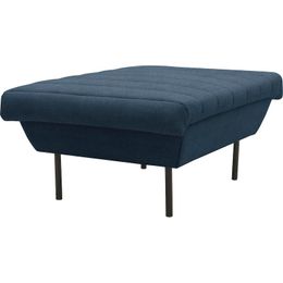 LOOKS by Wolfgang Joop Hocker &raquo;LOOKS IX&laquo; Quersteppung, passend zur Serie LOOKS IX blau 100% Polyester B/H/T: 70cm x 45cm x 70cm, Feinstruktur