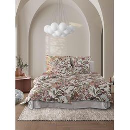 Irisette Bettw&auml;sche &raquo;Wave 8528&laquo; 2 Stk. anschmiegsam und atmungsaktiv, Ganzjahresqualit&auml;t bunt Mako-Satin, Obermaterial: 100% Baumwolle B/L: 155cm x 220cm, 1 