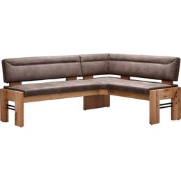 K+w Komfort & Wohnen K+W Komfort & Wohnen Eckbank &raquo;Floyd&laquo; Stauraumbank, langer Schenkel rechts oder links in 2 Qualit&auml;ten braun 520: Microfaser, 100% Polyester; 760: 