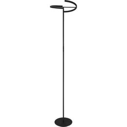 Eglo LED Stehlampe &raquo;LED Stehlampe CASTELPOTO, schwarz, Touchdimmer, warmwei&szlig;, Wohnzimmer&laquo; LED-Modul Warmwei&szlig; 180 x 40 cm, Sockel 28 cm, 2 x 8,8 Watt, 